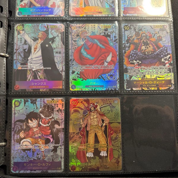 Trafalgar Law Proxy One Piece OP TCG Custom Card English Japanese Manga ...