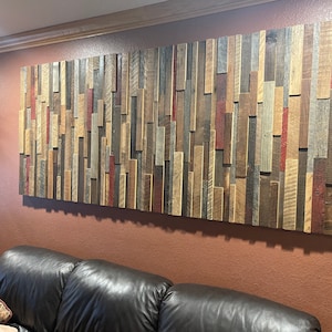 Large Wood Wall Art Large Wooden Wall Art Wood Wall - Etsy