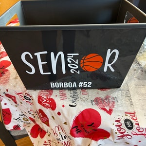 Personalized Basketball Cheer Team Buckets, Cheer Team Gift ...