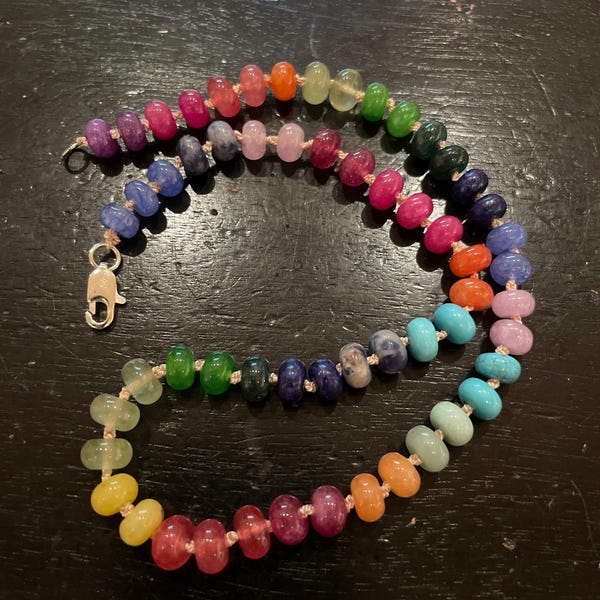 1 Meter Mix Transparent Multicolour Seed Bead Strands, 11/0 (2.2mm ...