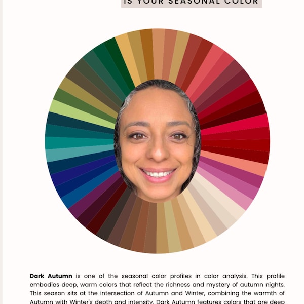 12 Seasonal Color Palette | 864 Colors With HEX & RGB Codes | Personal ...