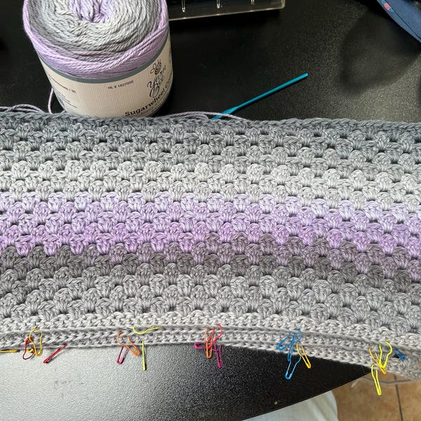 CROCHET PATTERN & VIDEO/ Crossover Wrap Cardigan, Sandy Sea Shells Wrap ...