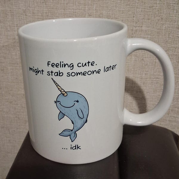 FUCK THIS SHIT Mug | Passive Aggressive Coffee Cup | Hidden Message ...