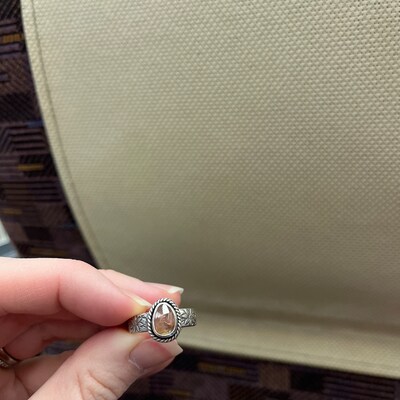 The Little Whimsy Cremation Ash Ring Choose Any Stone 925 Sterling ...