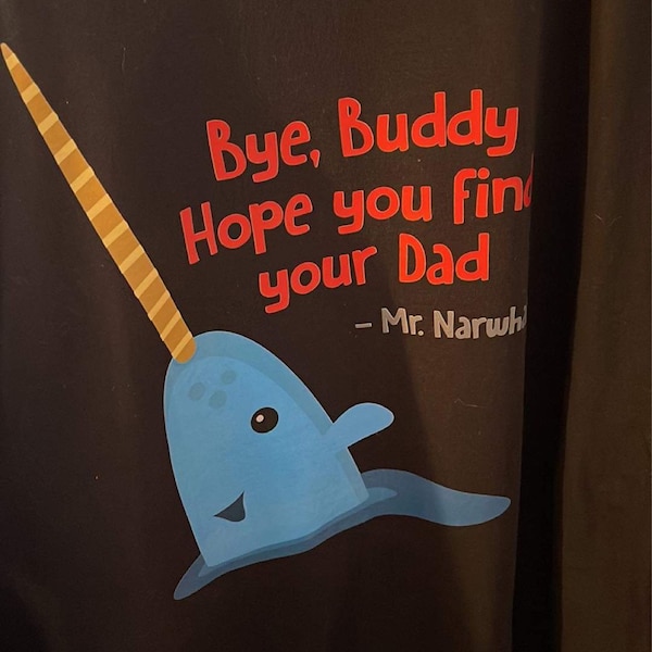 Elf Movie Mr. Narwhal Christmas SVG, PNG, DXF, Eps Holiday Files for ...
