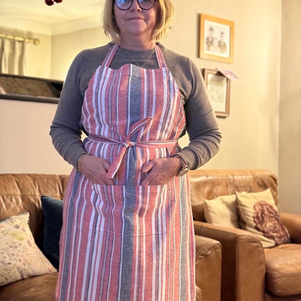 Easy Adjustable Apron Sewing Pattern: Beginner Friendly (downloadable ...