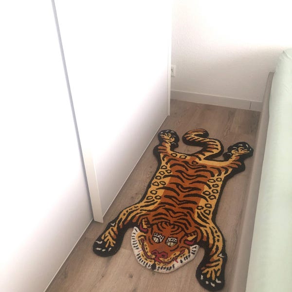Tibetan Tiger Rugs Handmade Tufted for Living Room Bedroom Kids Room ...
