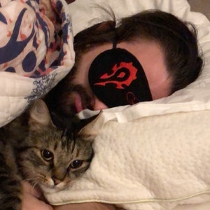 Superhero Logo Sleep Mask. Superhero Sleeping Mask. Sleep Mask ...