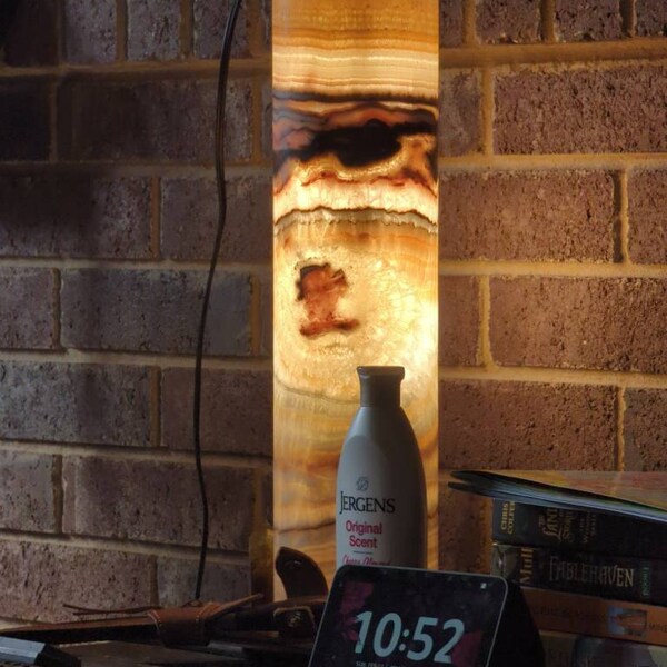 Fluorite Crystal Table Lamp (9 Out of 15) - Etsy