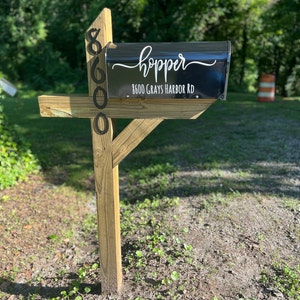 Rocking Chair Monogram Decals Set of 2 | Etsy