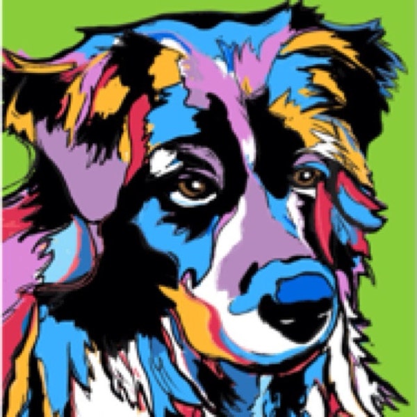 Custom Pop Art Prints of Your Pets! - Etsy