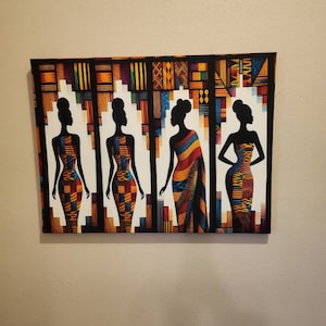 Map of Africa Fabric Panel. - Etsy