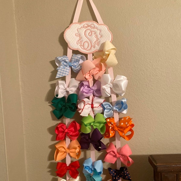 ITH Bow Holder Digital Machine Embroidery Design - Etsy