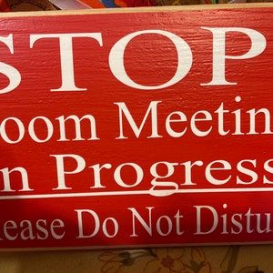 8x6 on Lunch Break Please Do Not Disturb Custom Wood Sign | Etsy