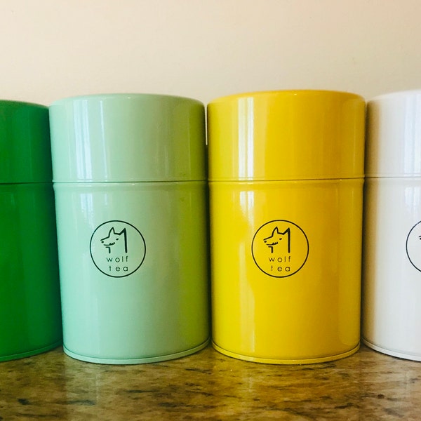 Wolf Tea Exclusive Canister / Tea Canister / Tea Tin / Tea Caddy - Etsy