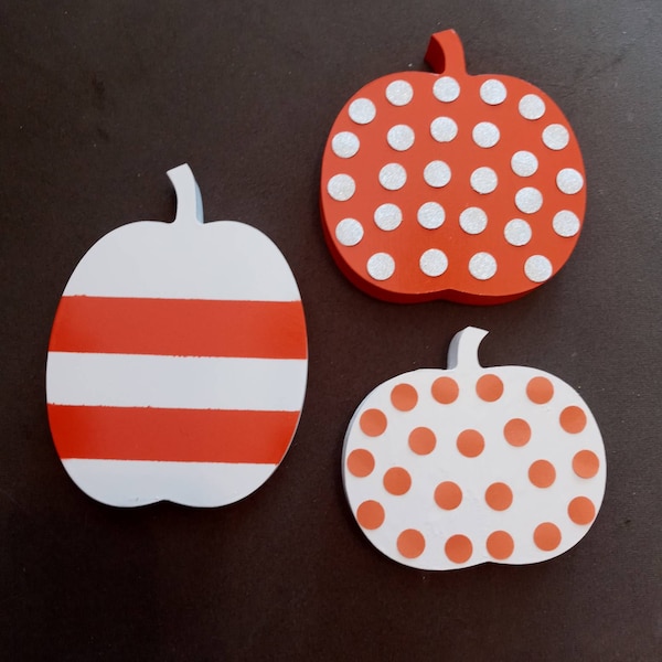 Unfinished Pumpkins- DIY Pumpkin Craft- Tiered Tray Decor- Thanksgiving ...