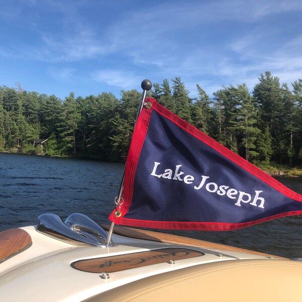 Boat Name Flag Custom Flags Nautical Gift for Him the Flag Chick - Etsy