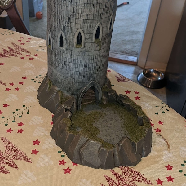 Grayskull Dice Tower STL File | Detailed Dice Tower | DND Dice Tower ...