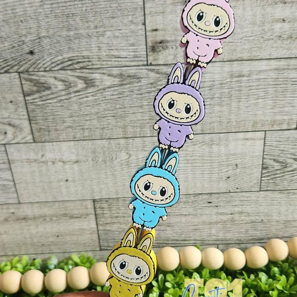 Scary Monster Straw Topper Digital File | Fits Standard & Stanley ...