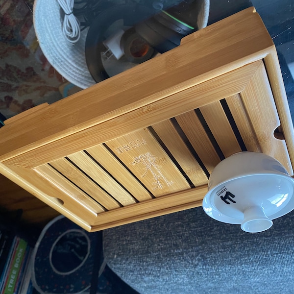 Travel Gong Fu Chinese Tea Set Bird Flower - Etsy