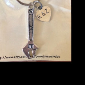Wrench Keychain, Gift for Boyfriend, Gift for Husband, Plumbers Gift ...