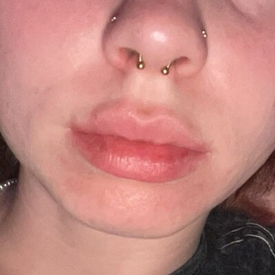 FAKE Tragus Piercing Fake Nose Ring Fake Piercing Fake Nose Piercing ...