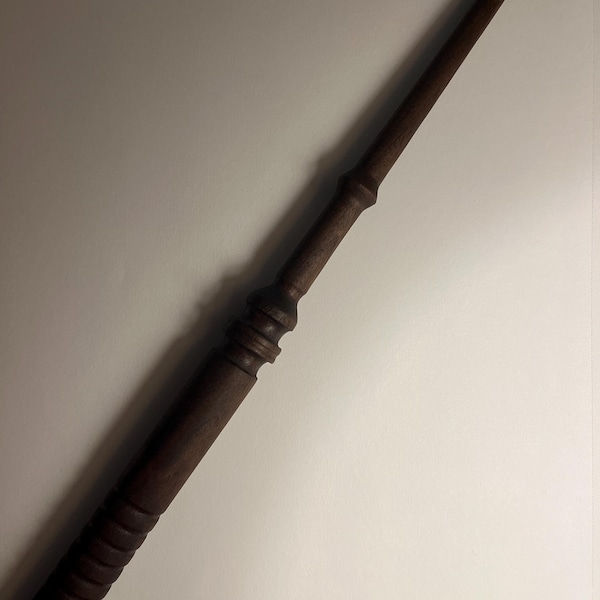 Laser Cut Wand Stand With Engraving Black Walnut or Cherry Wood - Etsy