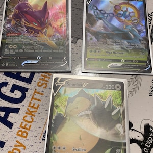 3 Assorted Ultra Rare V Pokemon Cards - Authentic! - Etsy