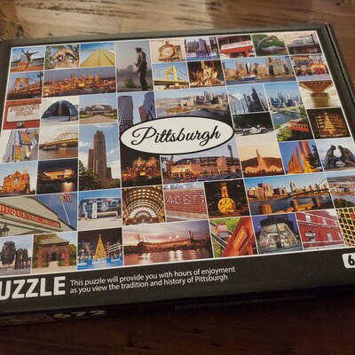 Pittsburgh Collage Puzzle 672 Pieces Pittsburgh Jigsaw Puzzle ...