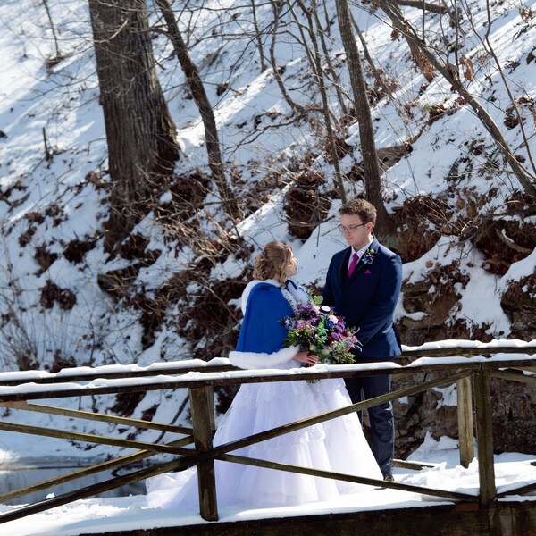 Winter Queen Bridal Cape Pageant Train Extra-long 55"/100" Ivory ...