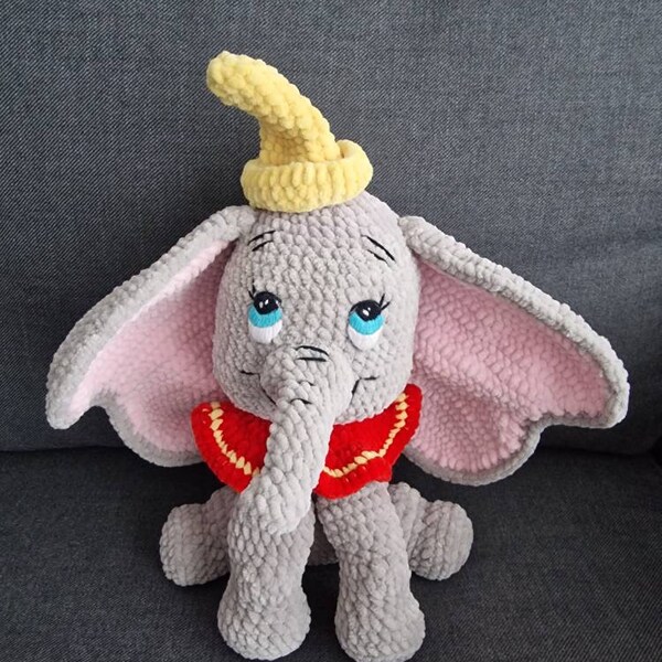 DUMBO AMIGURUMI PATTERN - Tutorials - Etsy