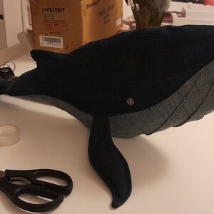 Denim Whale Instant Digital Printable Sewing Pattern With Step - Etsy