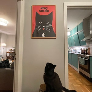 Pyramid of Cats Piramida Kotów Original Polish Poster - Etsy