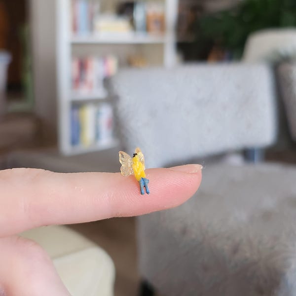 Itty Bitty Tiny Micro Miniature Fairies- Fairy for Terrarium - Etsy
