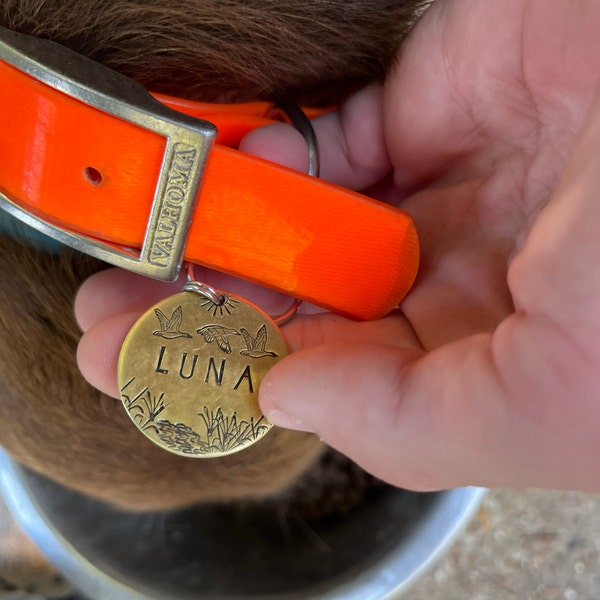 Piggy's & Hippo's / Pet ID Tag / Metal Dog Name Tag / Keychain - Etsy