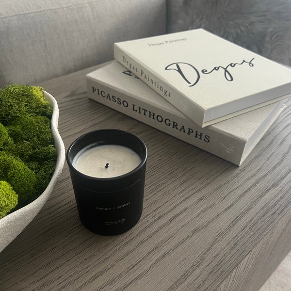 Decorative Coffee Table Book Box Set | Openable Book Box | Linen Book ...