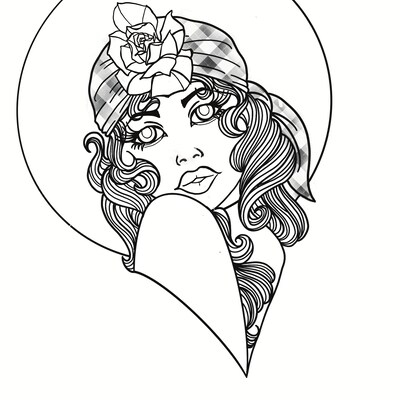 Neo Traditional Frames and Shapes/ Art Nouveau Designs, Tattoo Designs ...
