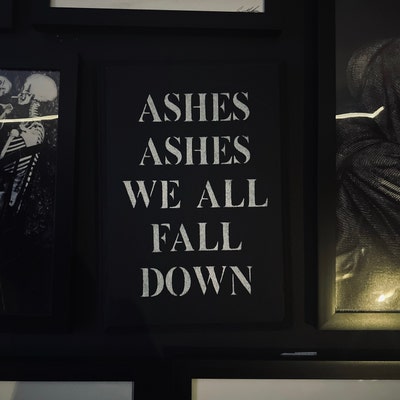 Gomez Addams Sign, Gothic Wall Art, Goth Decor, Home Decor, Macabre ...