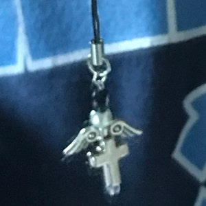 Silver Cyber Y2k Star Cross Swirl Necklace - Etsy