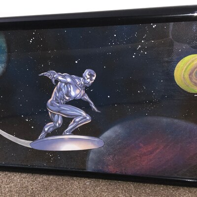 Custom Comic Coffee Table With Epoxy Resin - Etsy