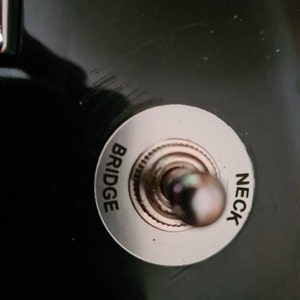 Toggle Switch Label Tags, Any HOLE Size Any TEXT Switch Tags, Server ...