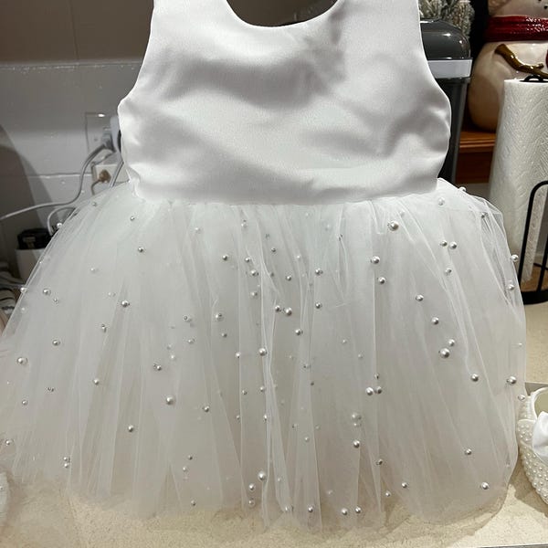 Powder Pink Birthday Tutu Dress,baby Prom Dress Ball Gown Toddler First ...