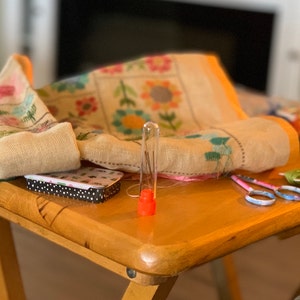 ELIZABETH HUNTER 1853 / The Scarlet House / Sampler / Cross | Etsy