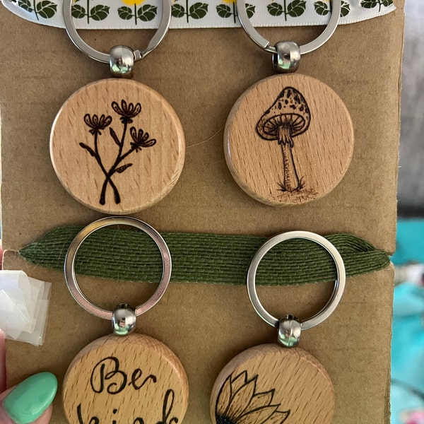 Custom Your Choice! - Hand-burned Wood Sign, Home Decor, Flowers ...