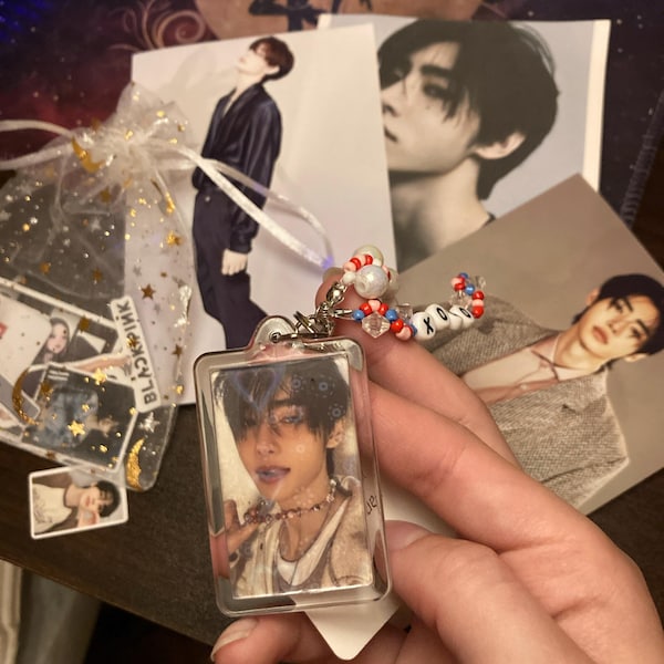 Stray Kids Hop Mini Photocard Keychains - Etsy