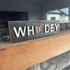 Bengals Football, Cincinnati Bengals Wood Sign, Who Dey, Oh Home Sign ...