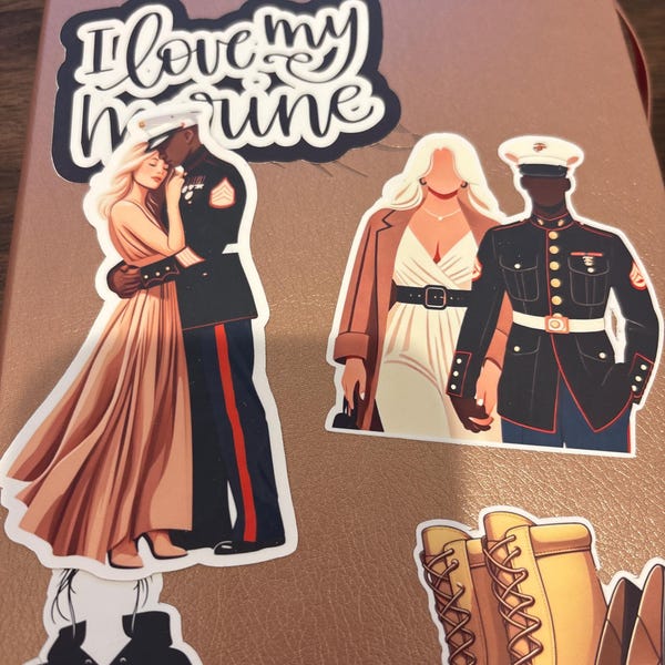 Military PCS Sticker Set, Military Stickers, Military, Military Life ...