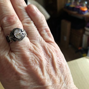 Rose Gold College Class Ringschool Ringclass | Etsy