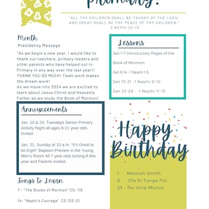 My Covenant Path Printable Poster for LDS Primary and Youth Instant ...