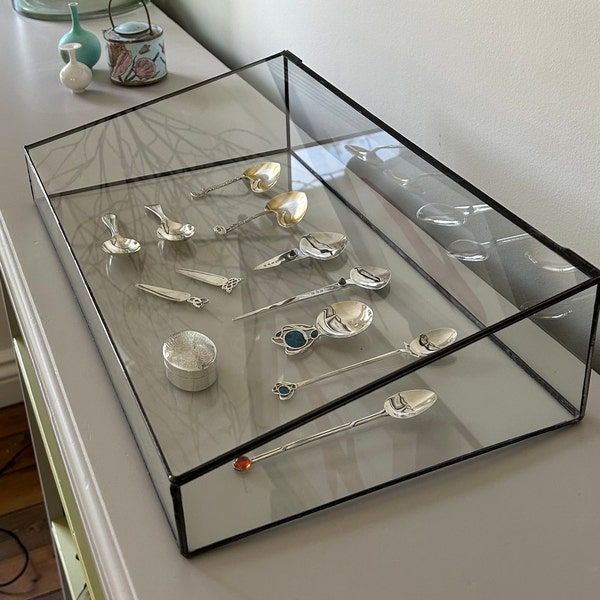 Large Jewellery Display Case, Large Glass Case, Jewellers Storage ...